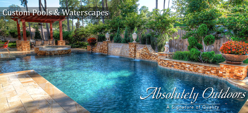 Award Winning Luxury Landscape Design in The Woodlands | Absolutely ...